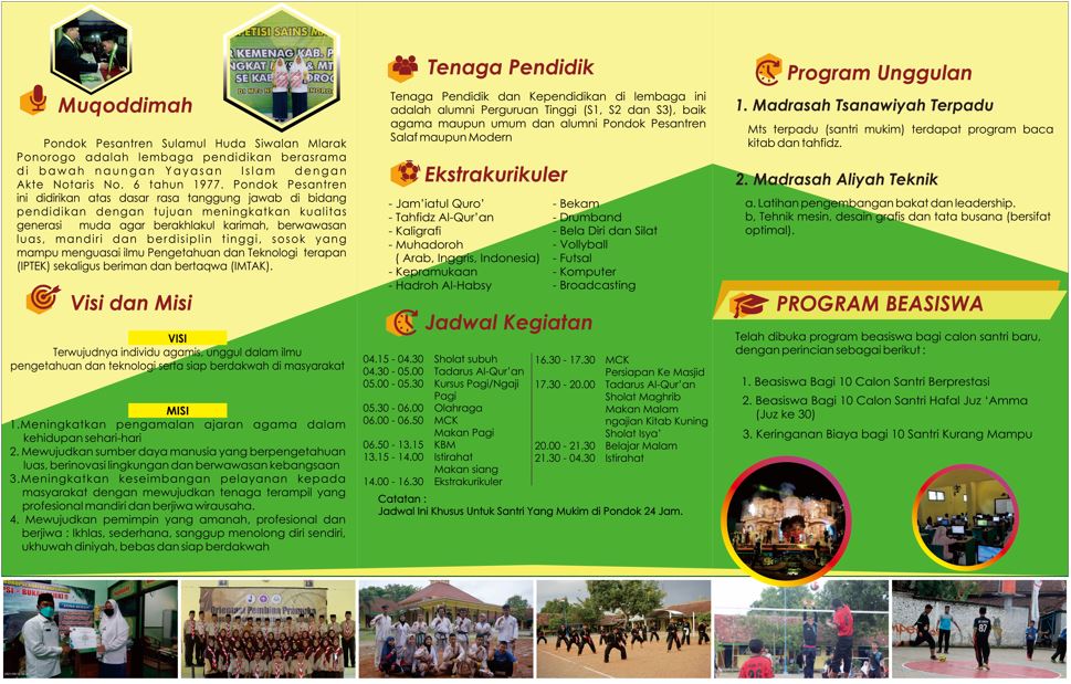 BROSUR PPDB – PONDOK PESANTREN SULAMUL HUDA